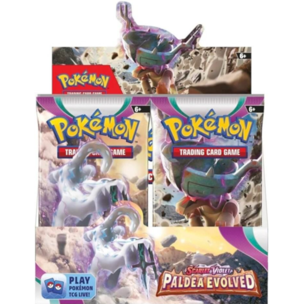 Paldea Evolved Booster Box – Biggiebreaks.com